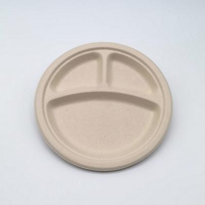 Cina Piatti eliminabili biodegradabili di carta divisi 2-Compartment 3-Compartment in vendita