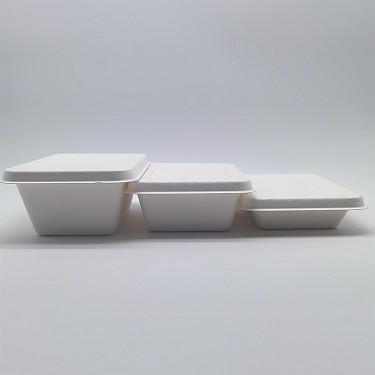 Cina Ristorante Eco Bento Box Biodegradable Oilproof eliminabile amichevole in vendita