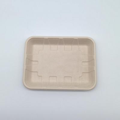 Cina Forma rettangolare eliminabile delle stoviglie biodegradabili concimabili della bagassa in vendita