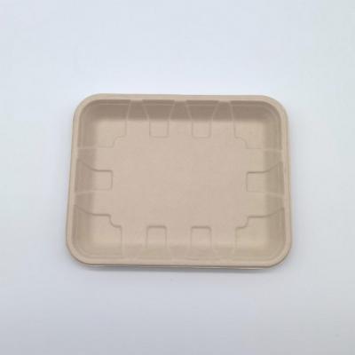 Cina Forma rettangolare eliminabile delle stoviglie biodegradabili concimabili della bagassa in vendita