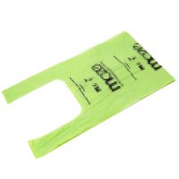 China Biodegradable Compostable Garbage Bag 13 Gallon 45 Gallon Vest Style T-Shirt Trash Bags for sale