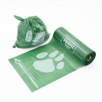 China Multicolor Compostable Dog Poop Bags 100 Biodegradable 90 Days Decomposition for sale