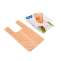 China Compostable T-Shirt Garbage Bags 13 Gallon Biodegradable Fragranced Diaper Sacks for sale