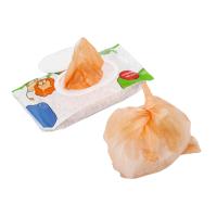 China Biodegradable Compostable Scented Diaper Bags 13 Gallon 25L Straight Top Garbage Bags for sale