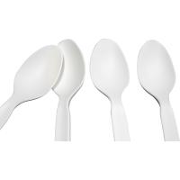China PLA Biodegradable Cutlery Set 6.5 Inch Fork Knife Spoon Compostable Eco Friendly for sale