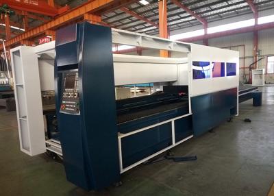 Cina Tagliatrice di alluminio automatica del laser, carico della tagliatrice del laser della lamiera sottile 1550kg in vendita