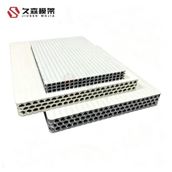 Quality PP Hollow Plastic Formwork Panel 1220x2440mm Fair Faced Concrete Finish Easy Demolding High Load Bearing Reusable for sale