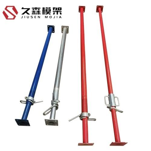 Quality Heavy Duty Galvanized Adjustable Steel Prop Rental Edition Telescopic Shoring Support 1.5-5m for Construction for sale