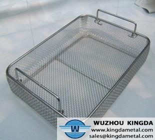 China Wire mesh Antisepsis basket for sale