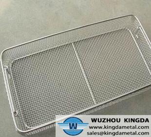 China Wire mesh basket container for sale
