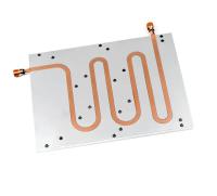 Quality OEM Custom Liquid Cold Plate Water Cooling Heatsink With Stainless Steel Tube for sale