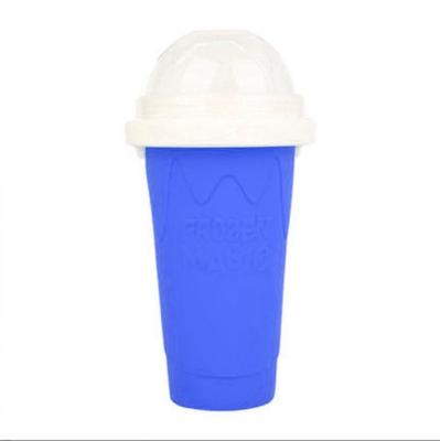 Cina Capo DIY Slushie Maker Cup Magic Slushy Maker Squeeze Cup Summer Quick Frozen Cooling Smoothie Pinch Cup in vendita