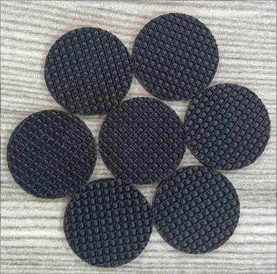 China Custom Size Black Mesh Silicone Rubber Moulding Gasket with Self-Adhesive Foot Pad for sale