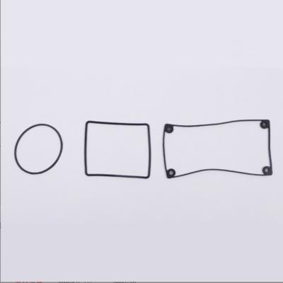 China EPDM FKM NBR Natuurrubber Silicone Seal Ring Plug Stopper Mat Pad Te koop