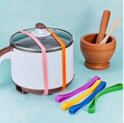 Cina Cintura di avvolgimento in gomma di silicone elastico per scatola da pranzo in vendita