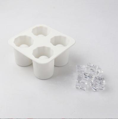 China Stocked Silicone Ice Cube Mold for Summer Bar Party Beer Ice Drink Tool Accessories for sale