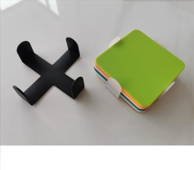 China Cup Coaster Silicone Coasters for Drinks Heat Resistant Non-Slip Coffee Table Decor for sale
