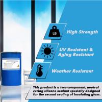 China Two Part Barrel Packing Glass Silicone Sealant for sale