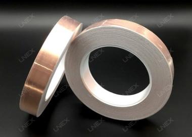 Cina nastro di rame autoadesivo conduttivo della stagnola di 0.11mm che collega cavo astuto in vendita