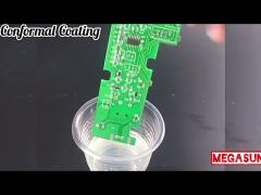 High Transparency Glass Silicone Sealant Electronic Potting Pc Protection