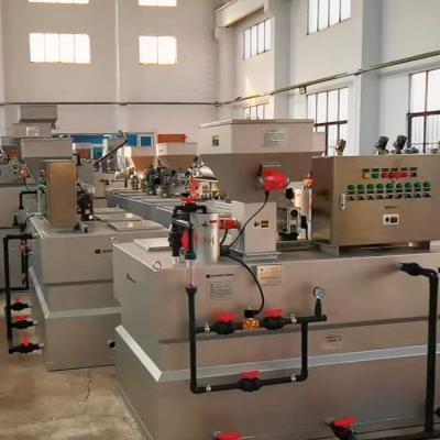 China 2000L/H PAM Automatic Dosing System Chloride Flocculant Acid Base Dosing Equipment for sale