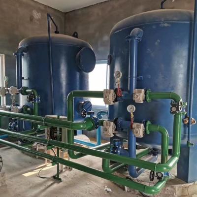 Cina rimozione del manganese del ferro dell'acqua sotterranea del filtro a sabbia dal manganese del acciaio al carbonio del ³ /H di 5m in vendita