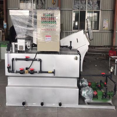 China 1500L/H Integrated Automatic Dosing Device PAC/PAM Chlorine Acid Alkali Dosing for sale