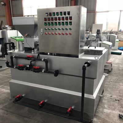 China 1500L/H Integrated Automatic Dosing Device PAC/PAM Chlorine Acid Alkali Dosing for sale