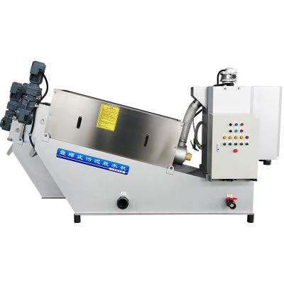 중국 농가 슬러지 처리를 위한 자동 적분 소용돌이꼴 찌꺼기 탈수 기계 판매용