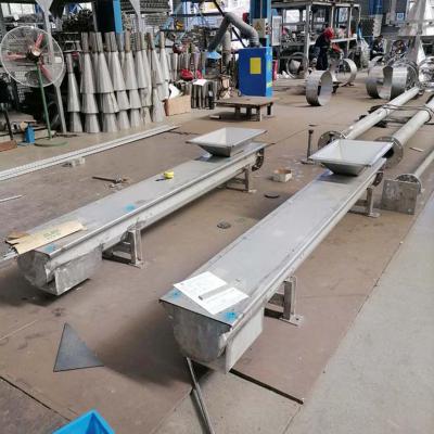 Cina Trasportatore a coclea di tipo U per fanghi di cemento, cenere di minerale di cenere in vendita