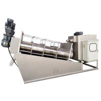 China Mobile Stacked Screw Sludge Dewatering Machine Automatic Screw Press for sale
