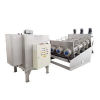 China Mobile Stacked Screw Sludge Dewatering Machine Automatic Screw Press for sale