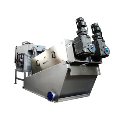 Cina Alto tasso di disidratazione della macchina a spirale automatica di disidratazione dei fanghi SS304 in vendita