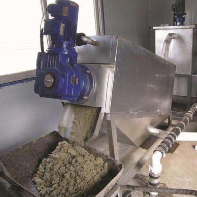 Cina Alto tasso di disidratazione della macchina a spirale automatica di disidratazione dei fanghi SS304 in vendita