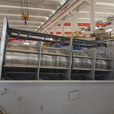 Cina Alto tasso di disidratazione della macchina a spirale automatica di disidratazione dei fanghi SS304 in vendita