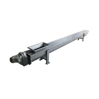 China Shaftless U Shaped SS Cement Screw Conveyor For Animal Feed Pulverized Coal Lime for sale