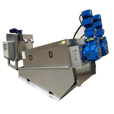 중국 가득 찬 자동화된 스테인레스 강 나선형 찌꺼기 탈수 기계  18-30kg/h 판매용