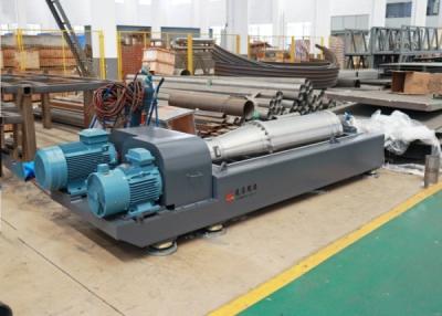 China Centrifugatrice a decanter orizzontale efficiente per olio d'oliva separato for sale