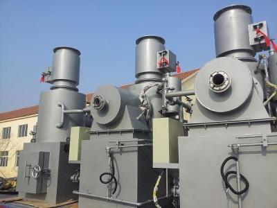 Cina 40Kw inceneritore di rifiuti medico, inceneritore inoffensivo dei rifiuti industriali di trattamento in vendita