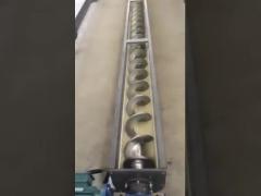 Stainless Steel Screw Auger Conveyor Industrial Spiral Screw Conveyors System