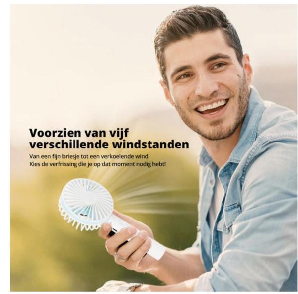 Quality Hand Fan - Portable Fan - Mini Fan Rechargeable - Small Portable Fan With USB for sale