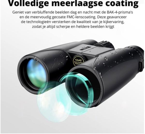 Quality Binoculars 12x42 for bird watching - Ideal telescope for bird watching - for for sale
