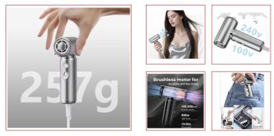 China PlasmaGo Mini Travel Hair Dryer – Fast Dry & Care for sale