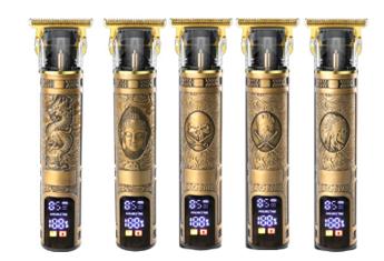 China 80 Series Large-Screen Digital Display - Rear Switch Aluminum Alloy Electric Shaver for sale
