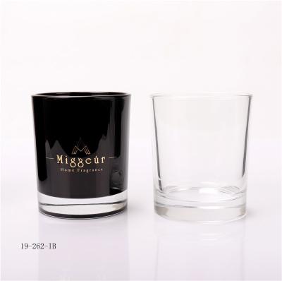 China Luxury Black Candle Jar Manufacture for sale