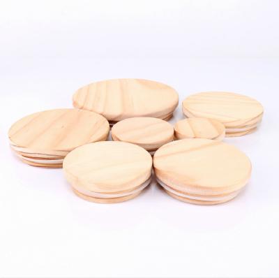 China Wooden Lid for Candle Glass Jar for sale
