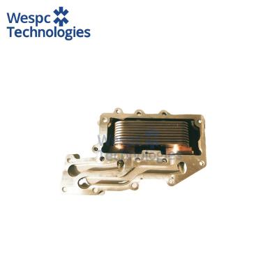 China WESPC Oil Cooler 4134W025 Construction Machinery Parts For Perkins 1104 for sale