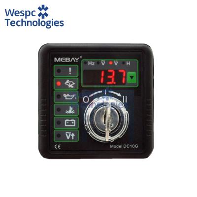 China WESPEC Original DC10G LED Digital Display Controller Multifunction Manual Start/Stop Control Panel for Generators Parts for sale