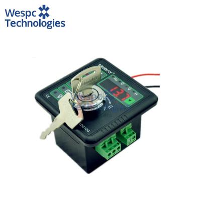 China WESPEC Original DC10G LED Digital Display Controller Multifunction Manual Start/Stop Control Panel for Generators Parts for sale