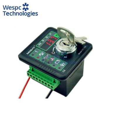 China WESPEC Original DC10G LED Digital Display Controller Multifunction Manual Start/Stop Control Panel for Generators Parts for sale